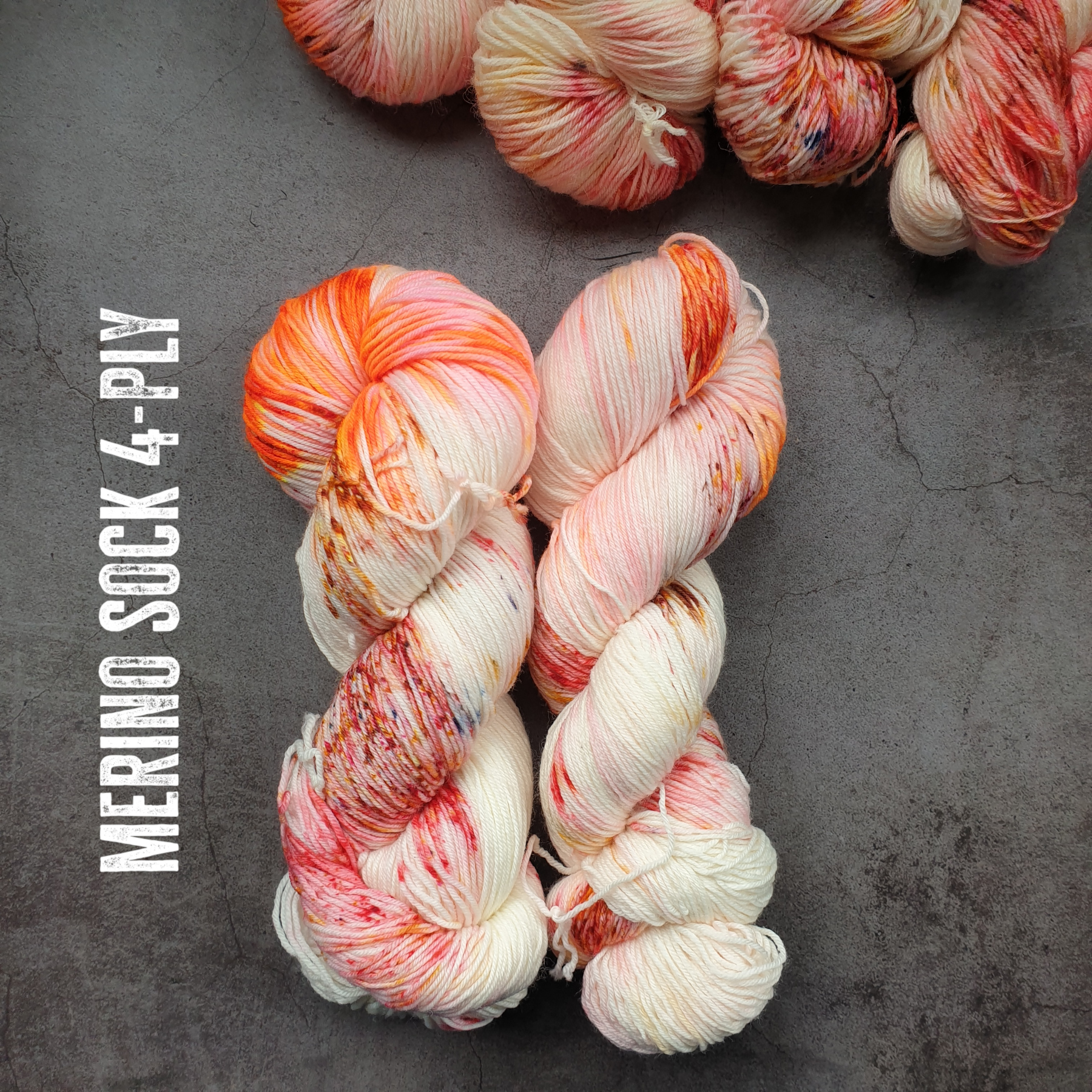 Danger Pancakes hand dyed yarn - GamerCrafting Yarns