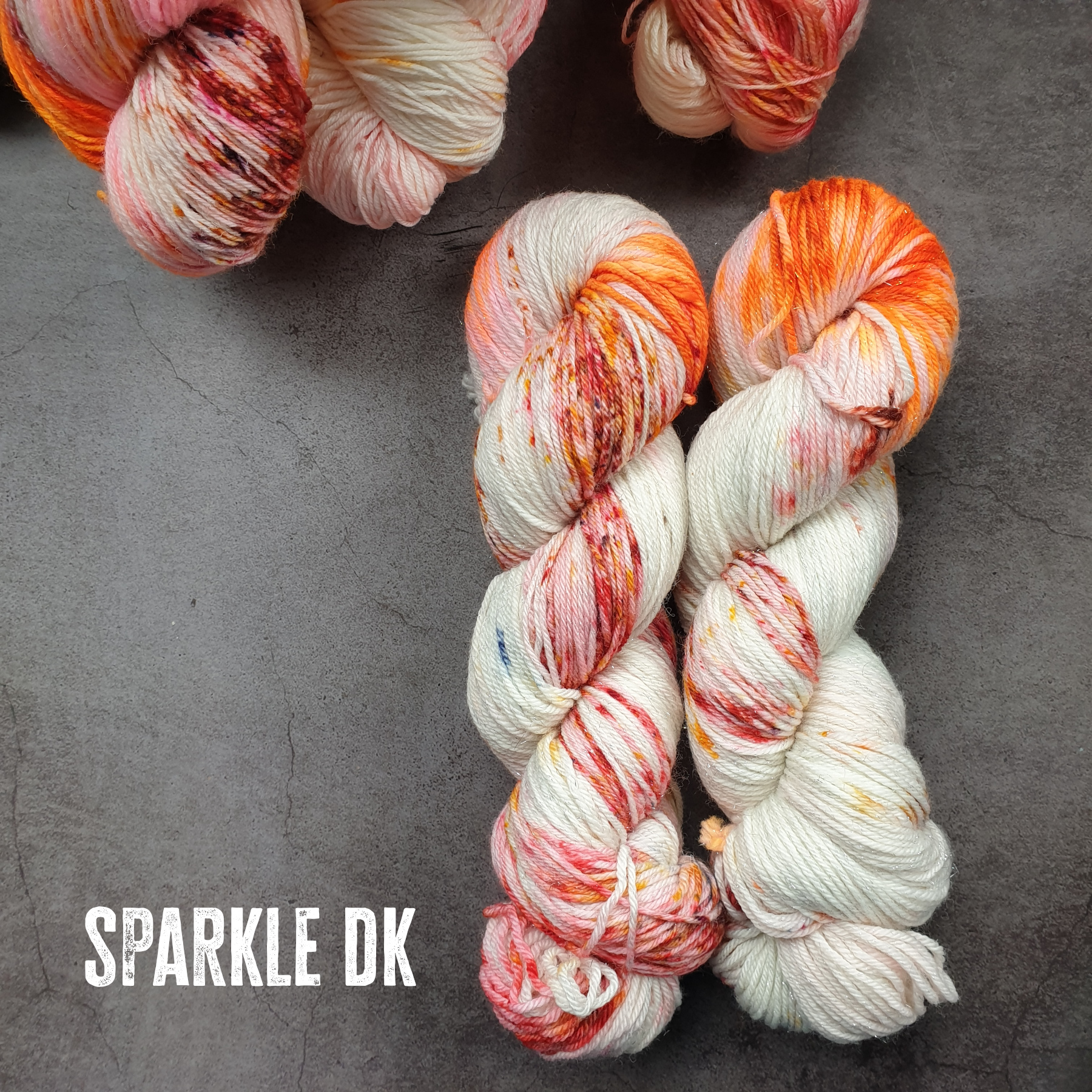 Danger Pancakes hand dyed yarn - GamerCrafting Yarns
