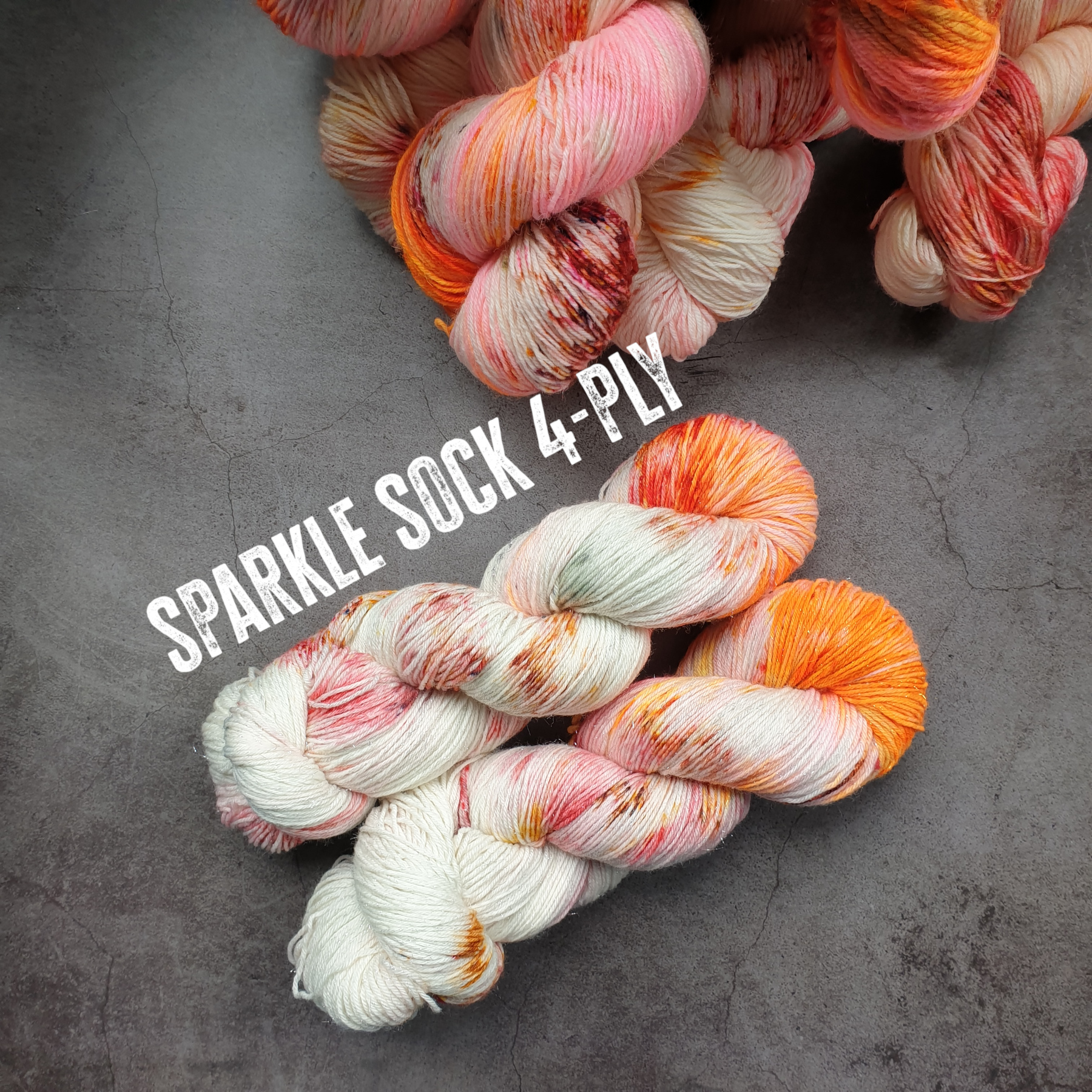 Danger Pancakes hand dyed yarn - GamerCrafting Yarns