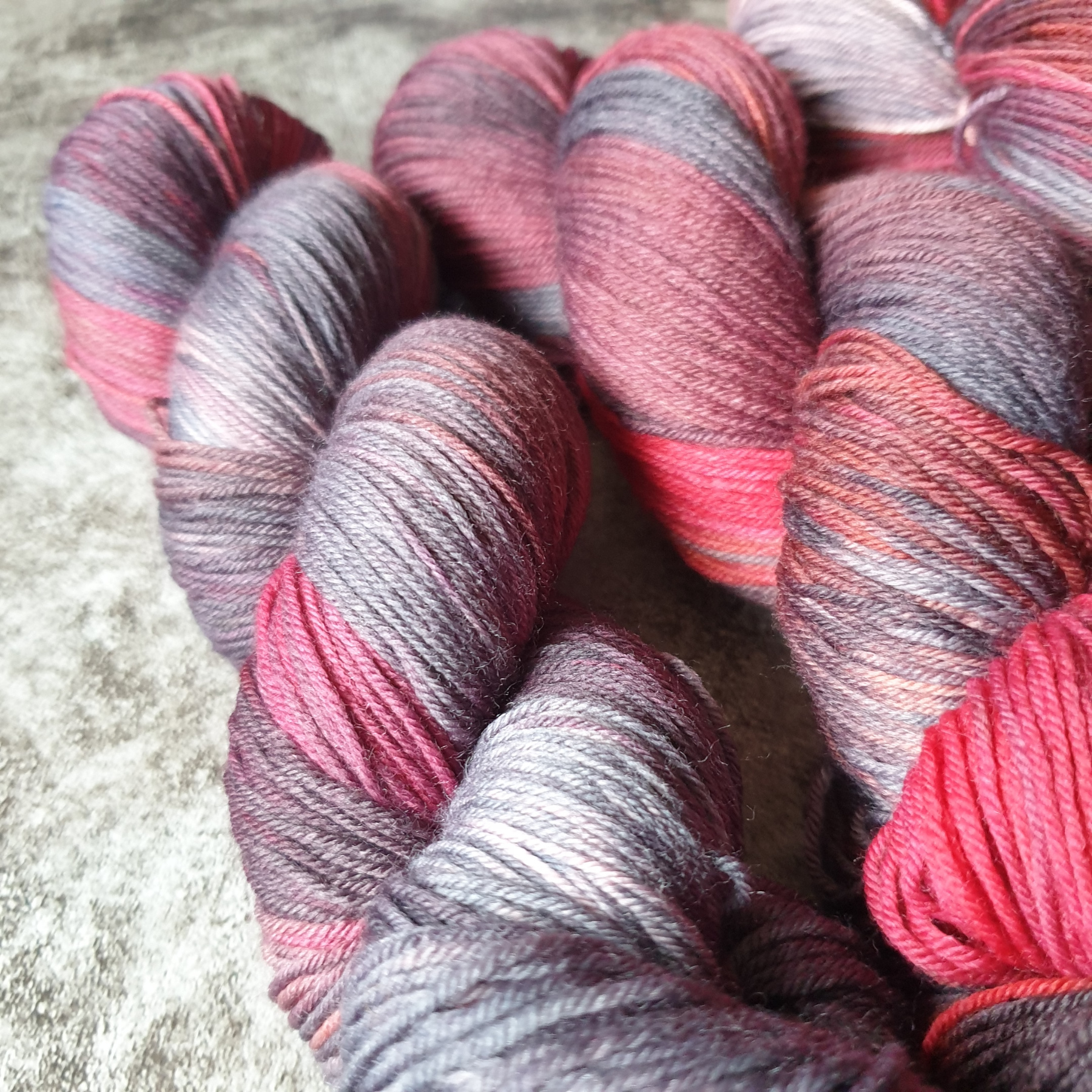 Cursed Blood Halloween hand dyed yarn - GamerCrafting Yarns