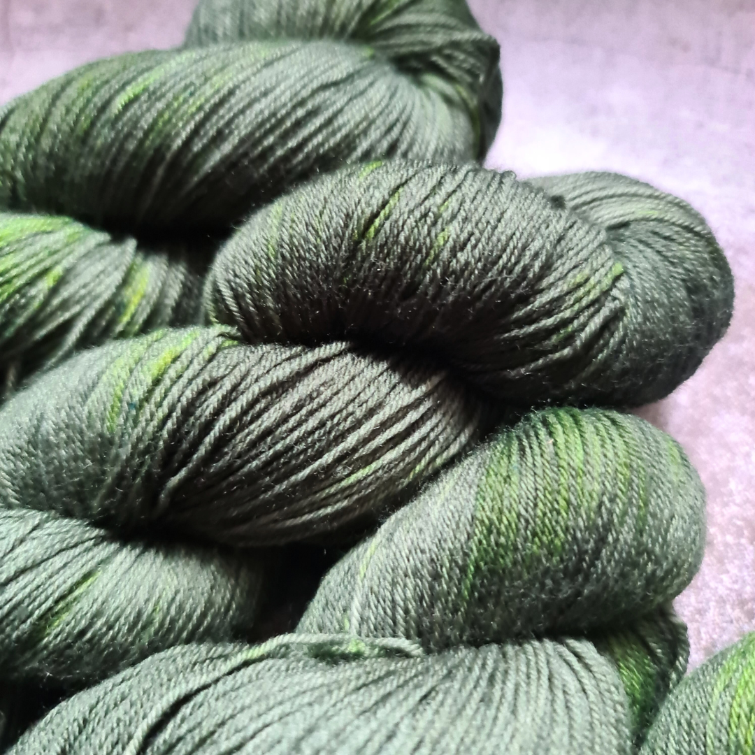 Nebuchadnezzar cyberpunk hand dyed yarn - GamerCrafting Yarns
